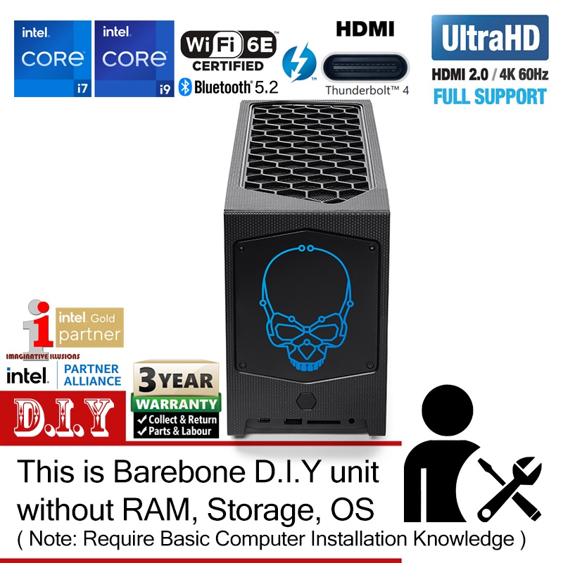 Intel NUC12DCMi9 / NUC12DCMi7 L6 Core i9/i7 NUC Mini PC / Intel NUC ...