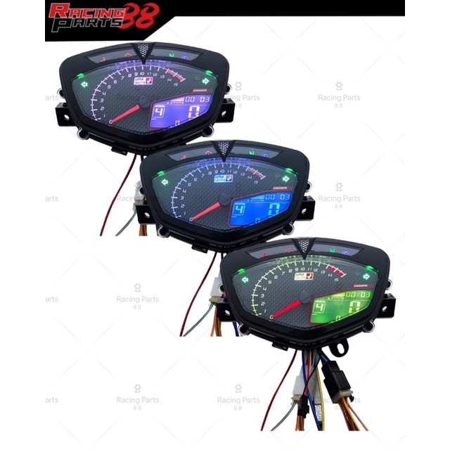Digital Meter LC135V1 Electronic Speed Display COP UMA RACING | Shopee ...