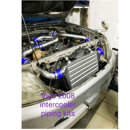 Hilux Vigo champ 2012 2014 intercooler and piping 4 pcs modify pipe ...