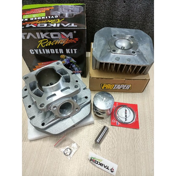 TAIKOM RACING BLOCK Y125ZR+HEAD SIAP BUKA KAWA PROTAPER 57MM 59MM 60MM | Shopee Malaysia