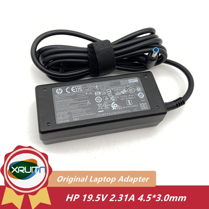 Genuine HP TPN-Q242 L25296-002 741727-001 740015-003 HSTNN-CA40 Laptop AC Adapter Charger 19.5V ...