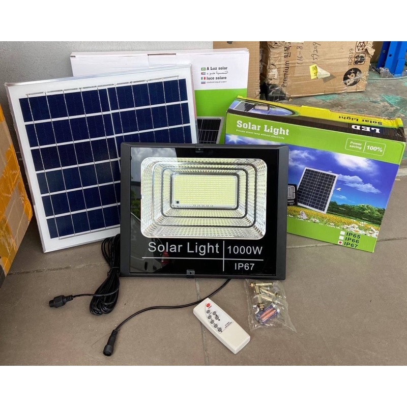 IP67 SOLAR LIGHT 1000W | Shopee Malaysia