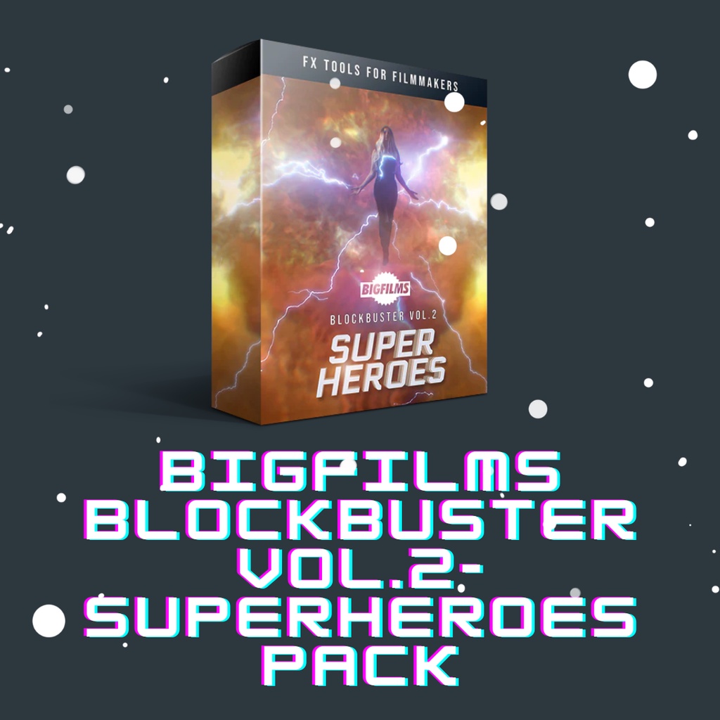 Bigfilms Blockbuster Vol.2- SUPERHEROES Pack 【4K Elements】 For Adobe ...