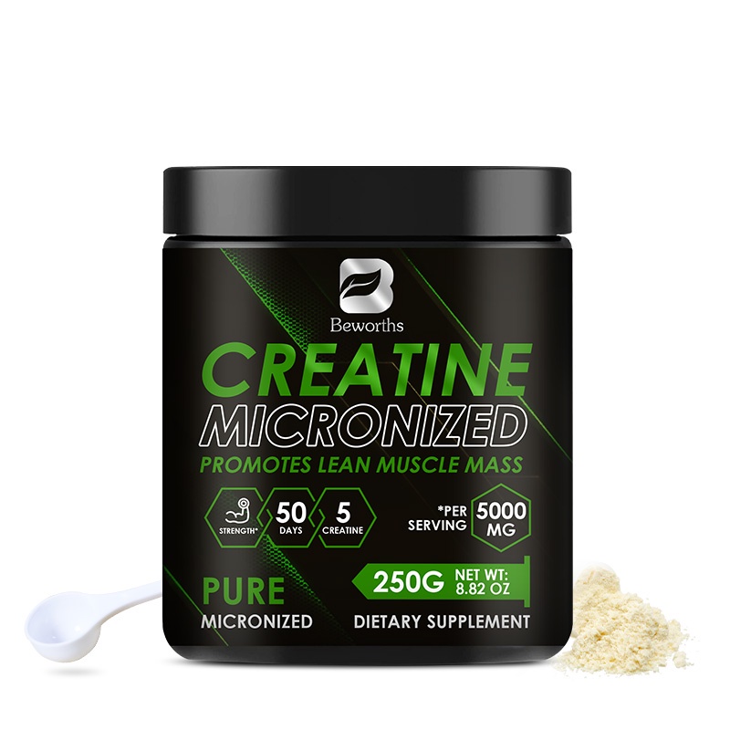 BEWORTHS Creatine Monohydrate Powder 5000mg for Pre Workout Muscle ...