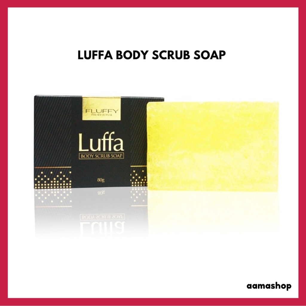 Luffa Body Scrub Soap | Sabun Buang Daki dan Kerak Badan Sabun Pemutih ...