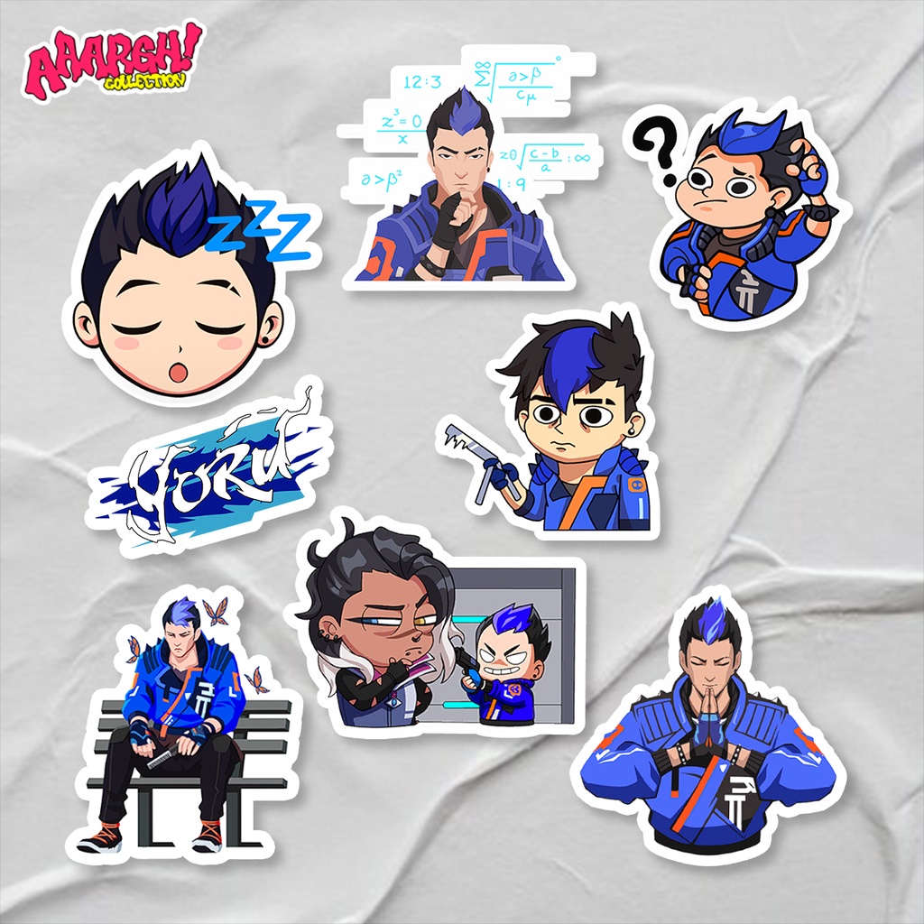 Valorant Spray Sticker | Yoru | Shopee Malaysia