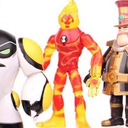 SENSEITOY BEN 10 FIGURES 12CM ACTION FIGURE ALIEN TENNYSON FIGURE ...