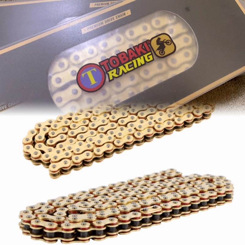 TOBAKI O-RING DRIVE CHAIN PREMIUM 415H-124/132 428H-124/132 | Shopee ...