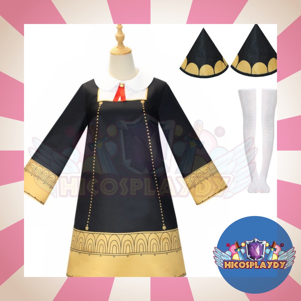 hiCosplayDy Anime Anya Cosplay Suit Pretend Play Kostum Anime | Shopee ...