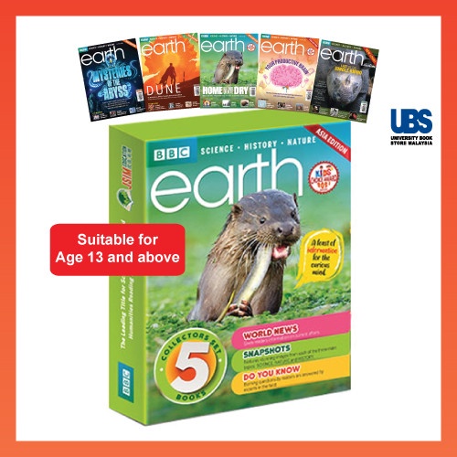 BBC Earth Magazine Box Set (5 Issues) | Shopee Malaysia