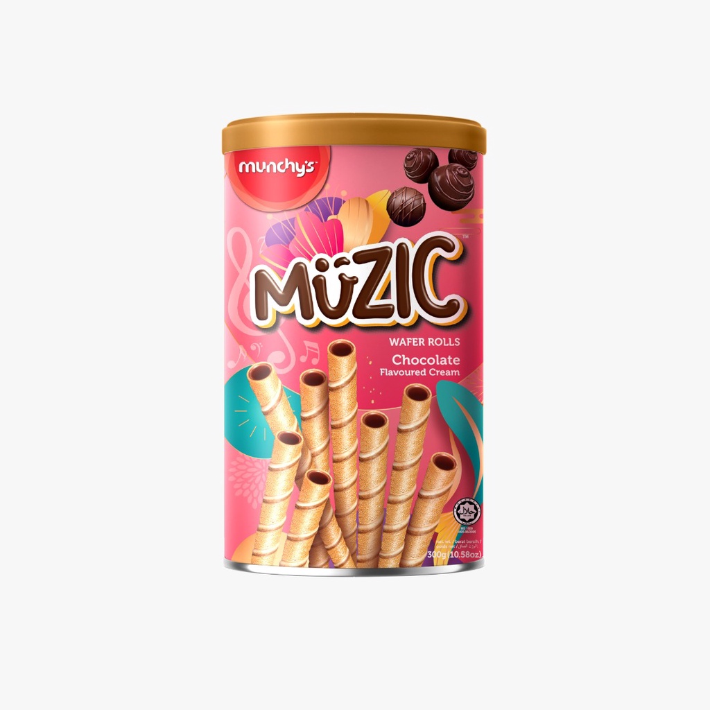 [Limited Edition] Munchy's CNY 2023 Wafer Rolls Chocolate 300gm ...