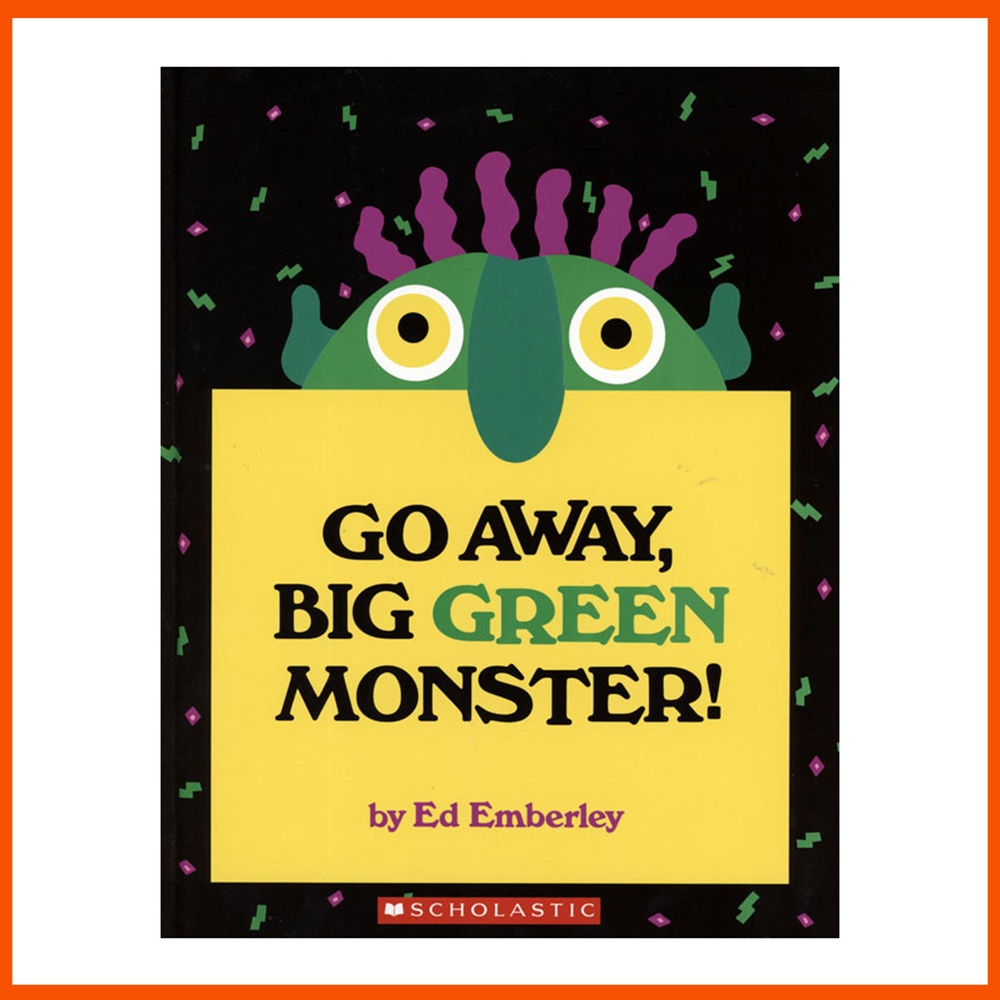 Go Away Big Green Monster Educational English Picture Learning Story ...