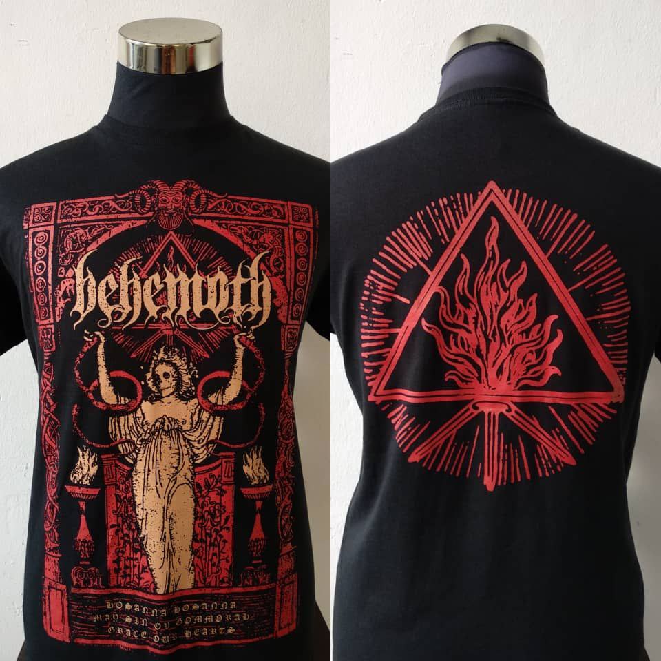 BEHEMOTH POLISH EXTREME METAL BAND T-SHIRT | Shopee Malaysia