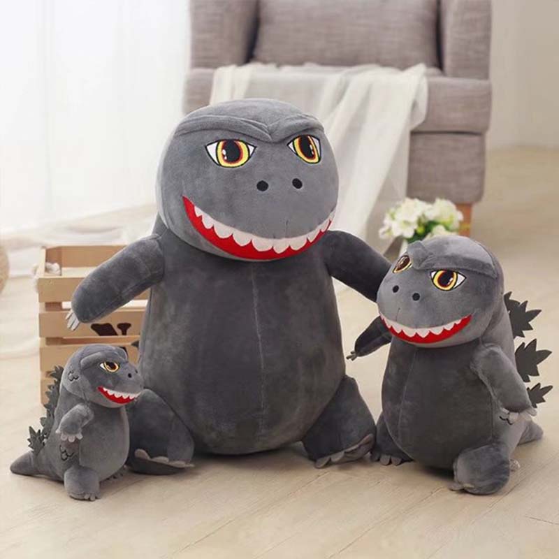 Toy Plush Godzilla Cute Soft Monster Doll Film Figure Stuffed Rex ...
