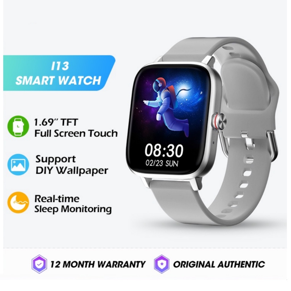 2022 New Smart Watch i13 Men Women 1.69" Full Touch Screen Fitness ...