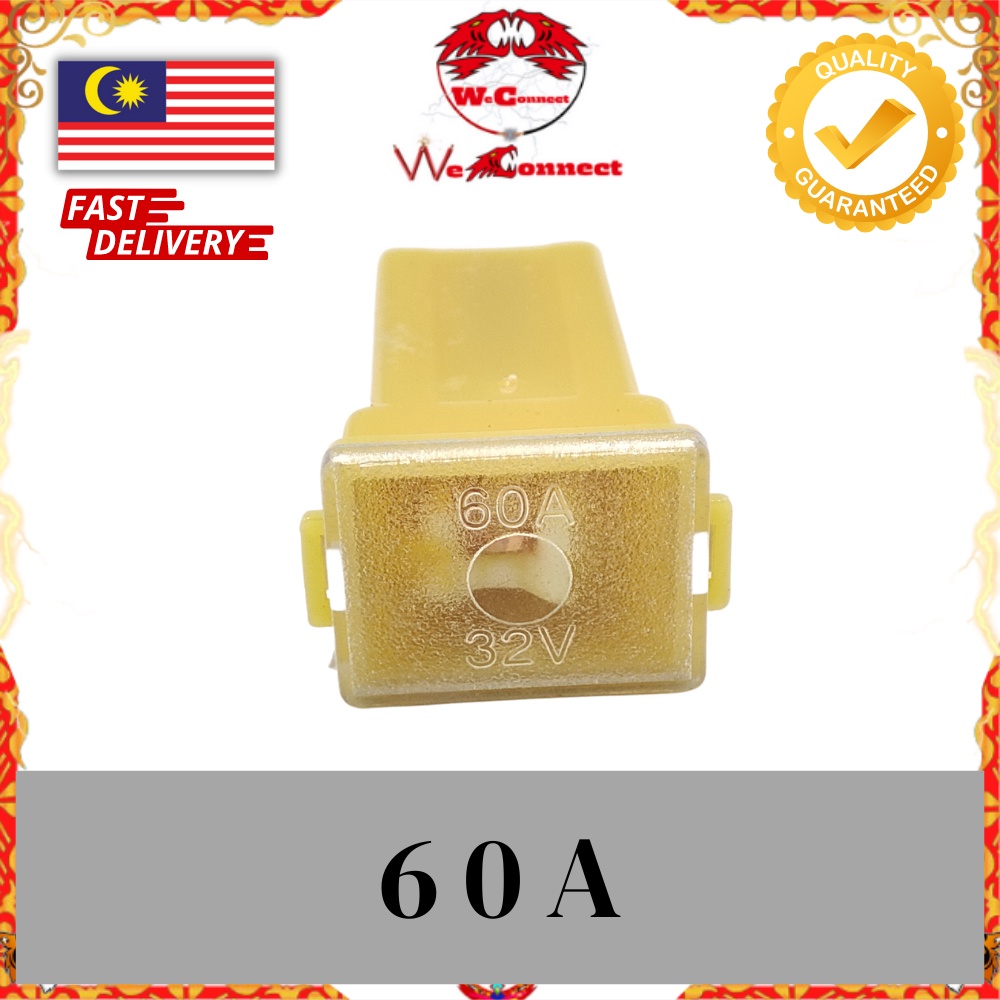 WeConnect Universal Auto Main Fuse Big Square Fuse Car Slow Blow ...