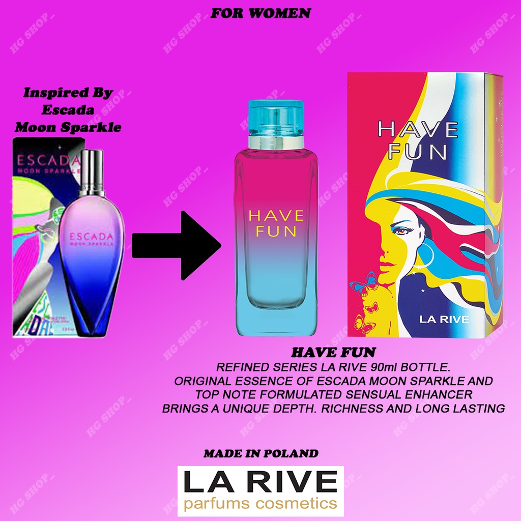 PERFUME LA RIVE HAVE FUN EDP 90ml (ORIGINAL) | Shopee Malaysia