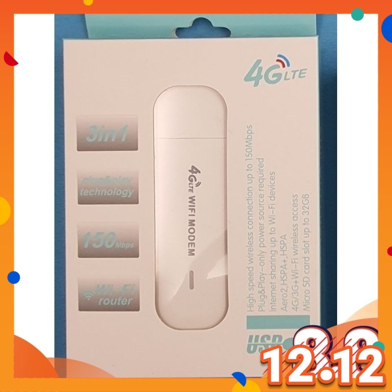 MIFI Modem For PC and Laptop MODIFIED Unlimited 4G Wifi Router 150Mbps ...