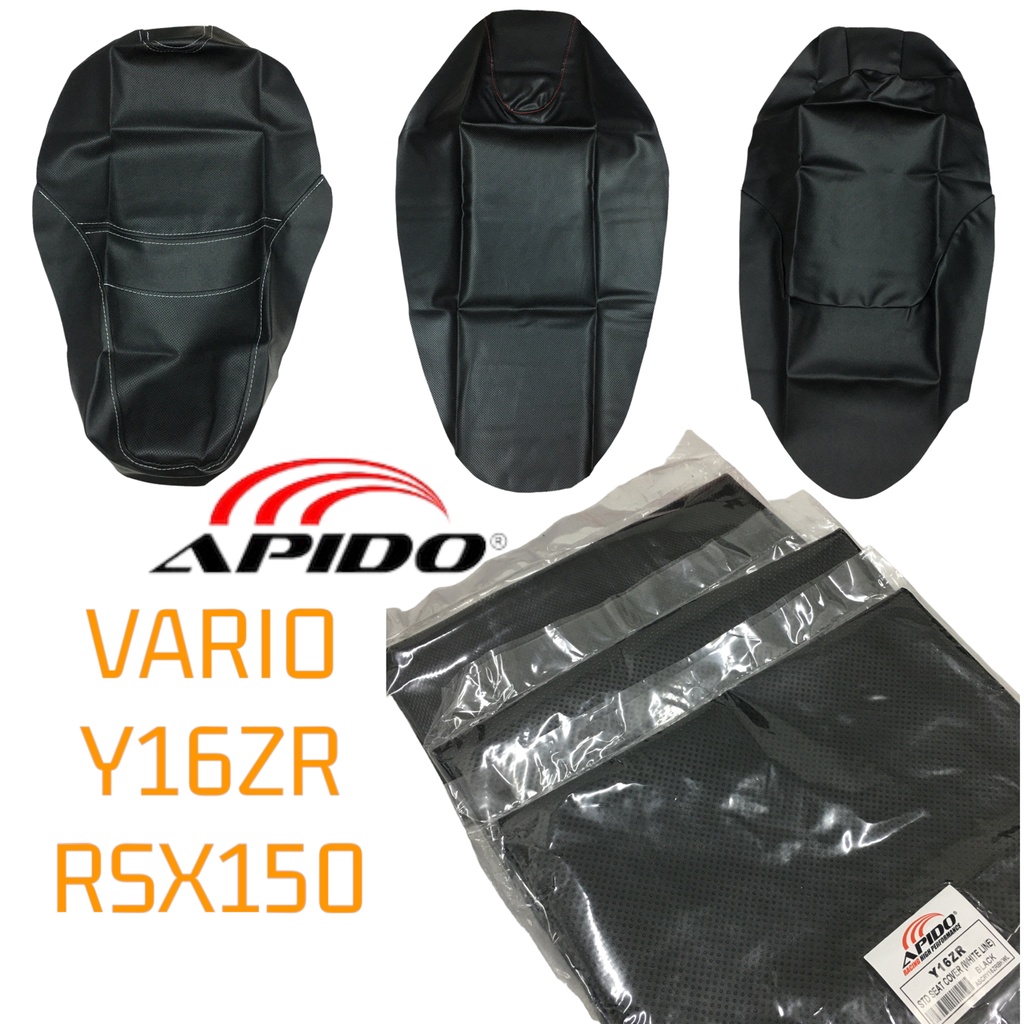 APIDO SEAT COVER Y16ZR/ VARIO /RS-X150 RSX150. LEATHER SEAT ORIGINAL ...