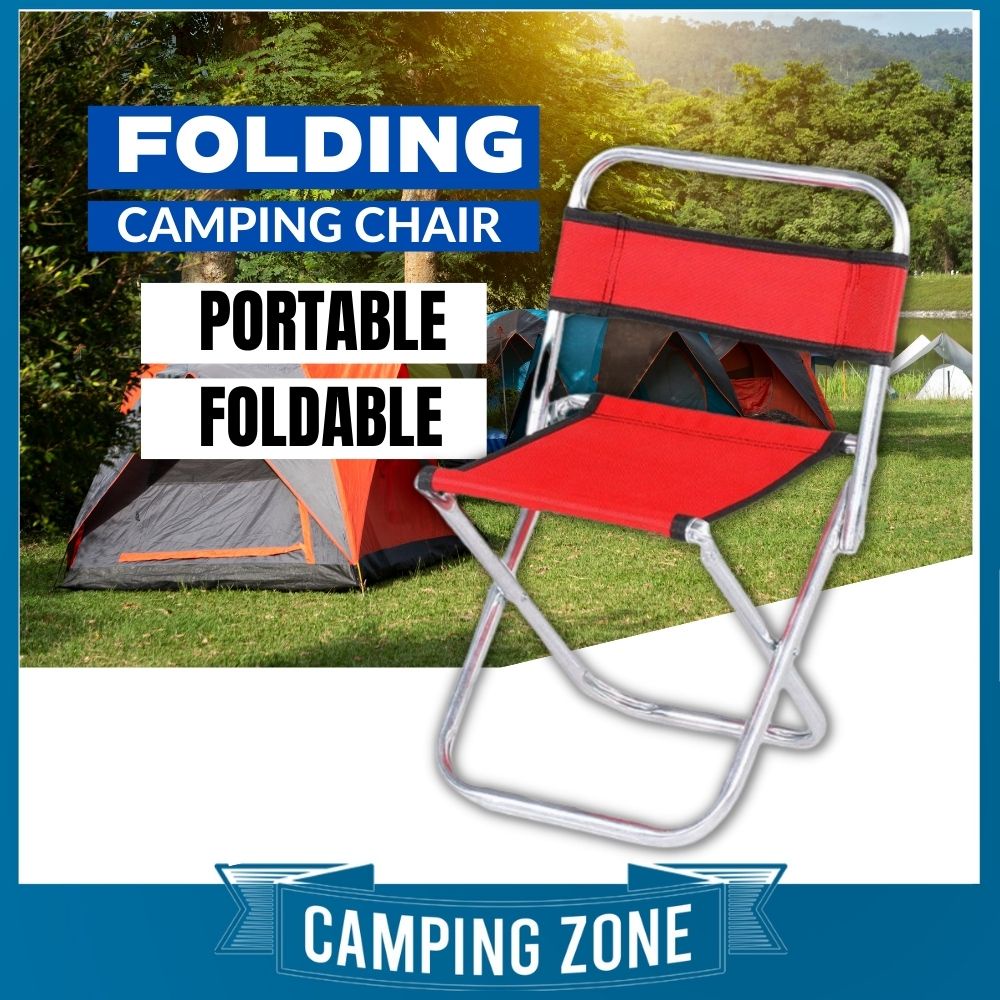 Foldable Picnic Folding Chair Camping Outdoor Hiking Fishing Chair ...