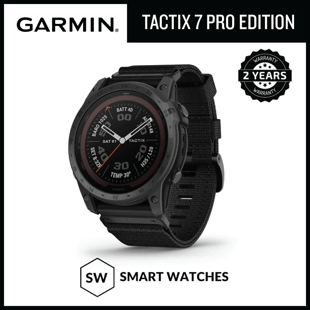 (NEW) Garmin Tactix 7 Pro Edition - 2 Years Warranty | Shopee Malaysia