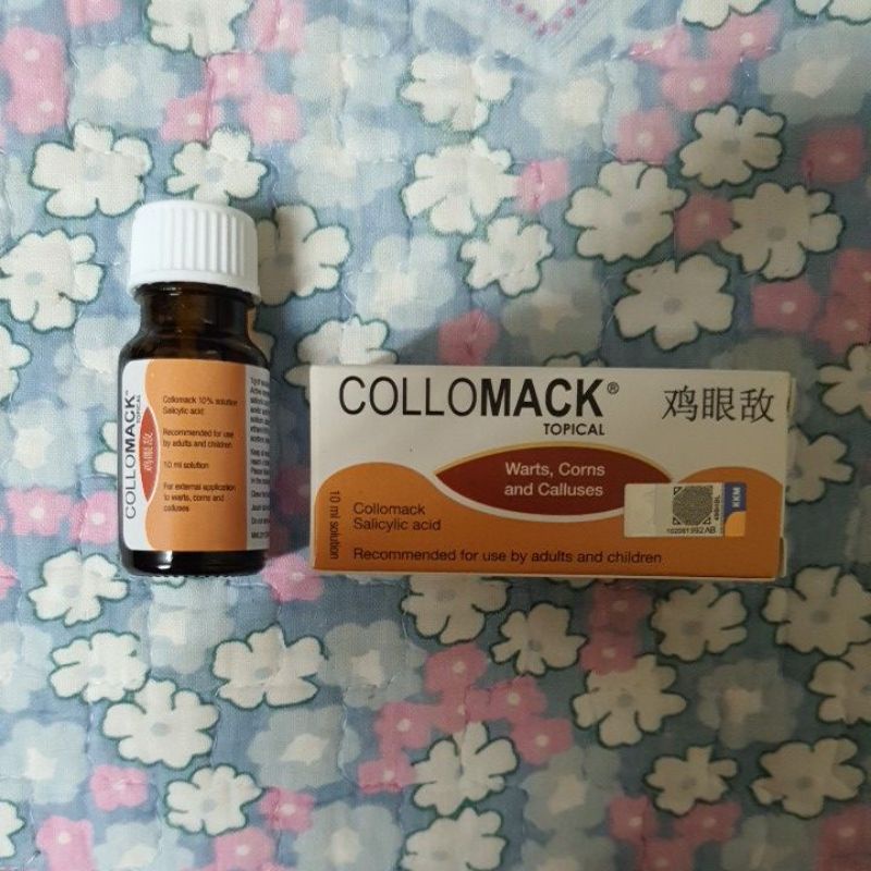 Collomack Topical Warts, Corns, Calluses 10ml (Expiry Date:03/2026 ...