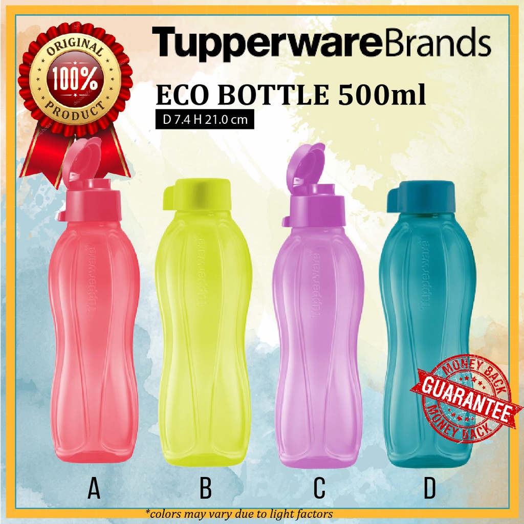 [100% ORIGINAL] Tupperware Eco Bottle 310ml 500ml 750ml 1L 1.5L 2L ...