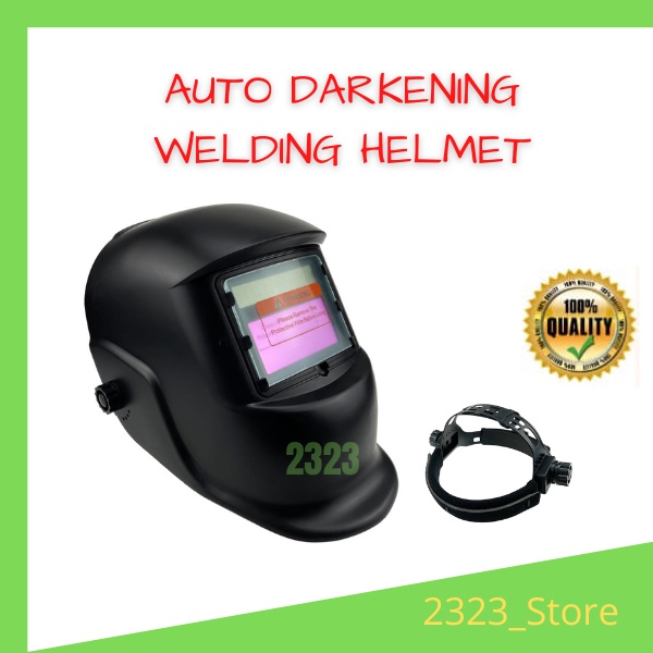 SAFETY AUTO DARKENING WELDING HELMET SHIELD SOLAR MASK UV HEAD FULL ...