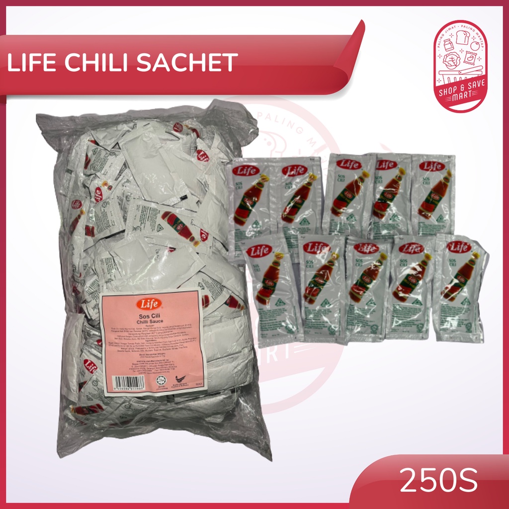 Life Chili Sauce Sachet Bundle / Life Cili Sauces Pek Kecil (250s ...