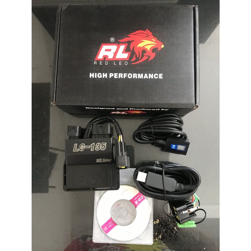 100% RED LEO RACING DYNO CDI V-RACING BY ESR MOTOR LC135 V1 V2 V3 V4 V5 ...