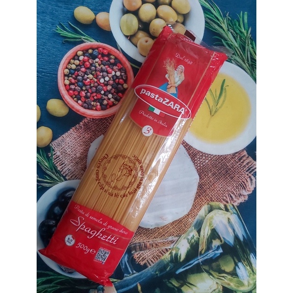 Spaghetti/zara spaghetti Pasta 500gr | Shopee Malaysia