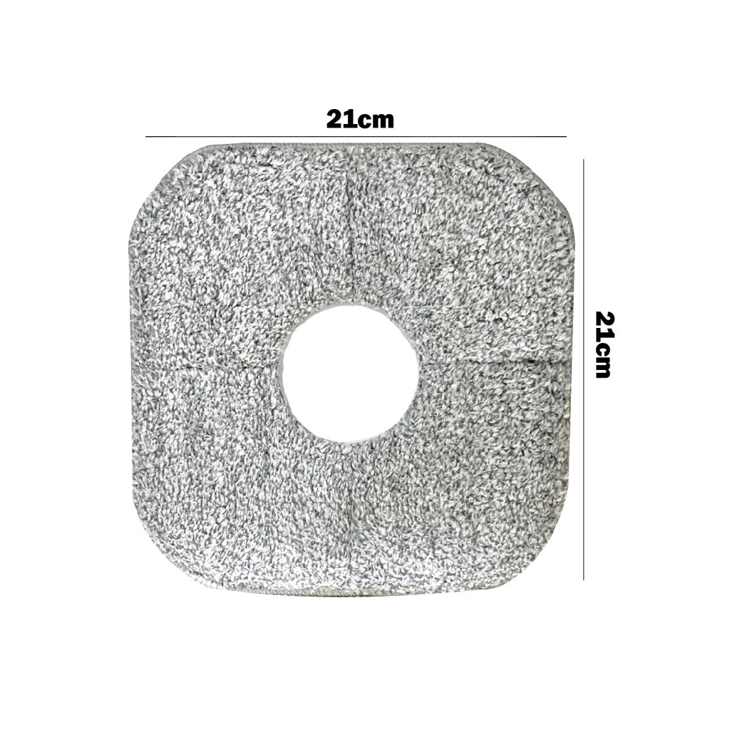 Spin Mop Flat Mop Round Head Floor Clean Water Separated Mop Quick Dry ...
