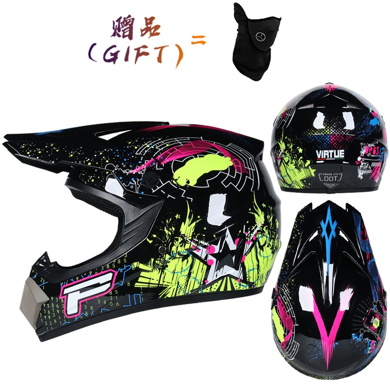 Professional Motocross Helmet Road Helmet Capacete Casco Racing Cascade ...