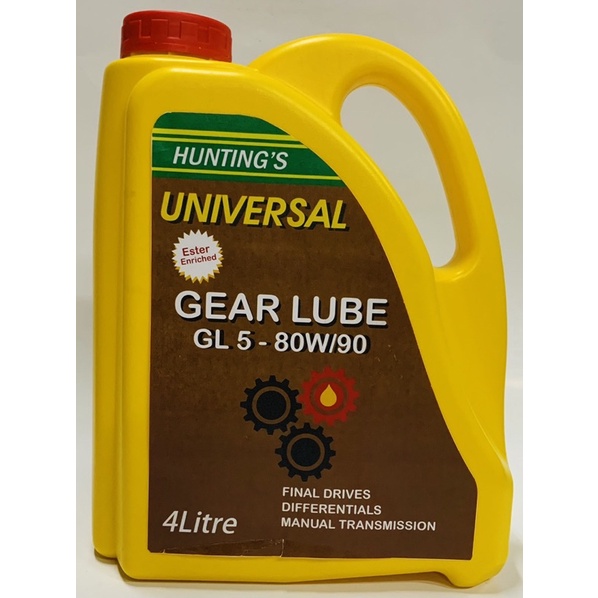 HUNTING’S UNIVERSAL GEAR LUBE GL 5 - 80W/90 4 Litre - PRODUCT OF UK ...