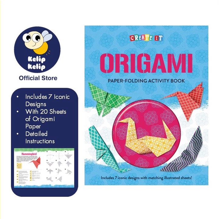 Origami Activity Book Create It with Origami Paper for Kids to Do Arts ...