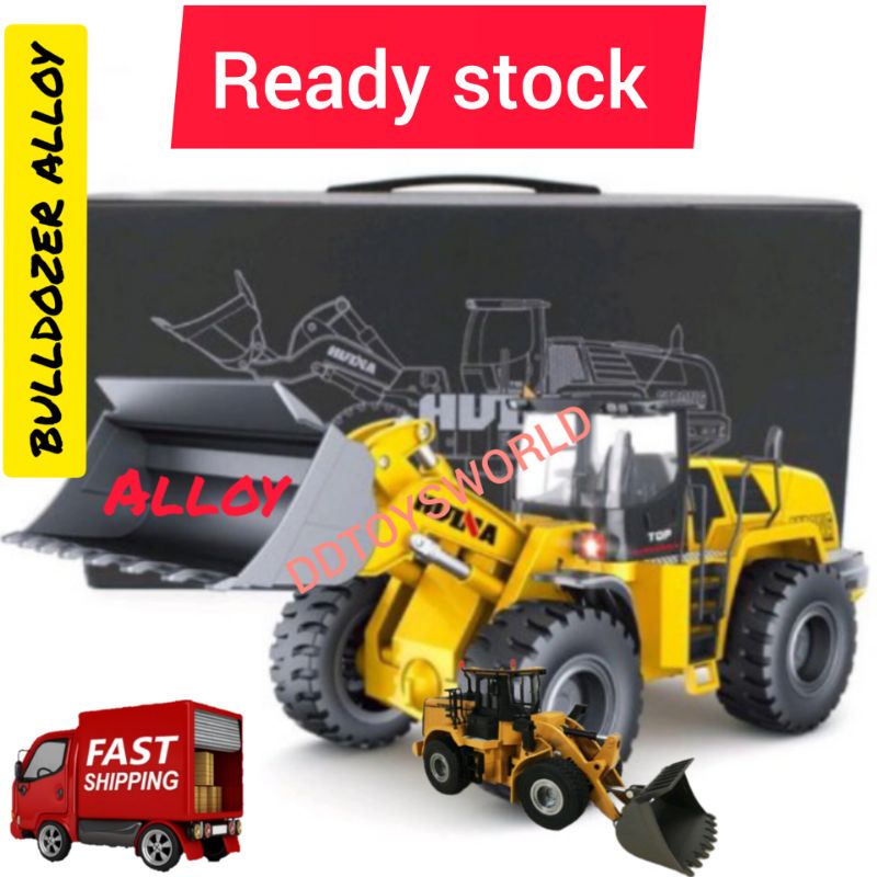 RC BULLDOZER ALLOY METAL 2.4GHZ BATTERY LIPO 12CHANNEL | Shopee Malaysia