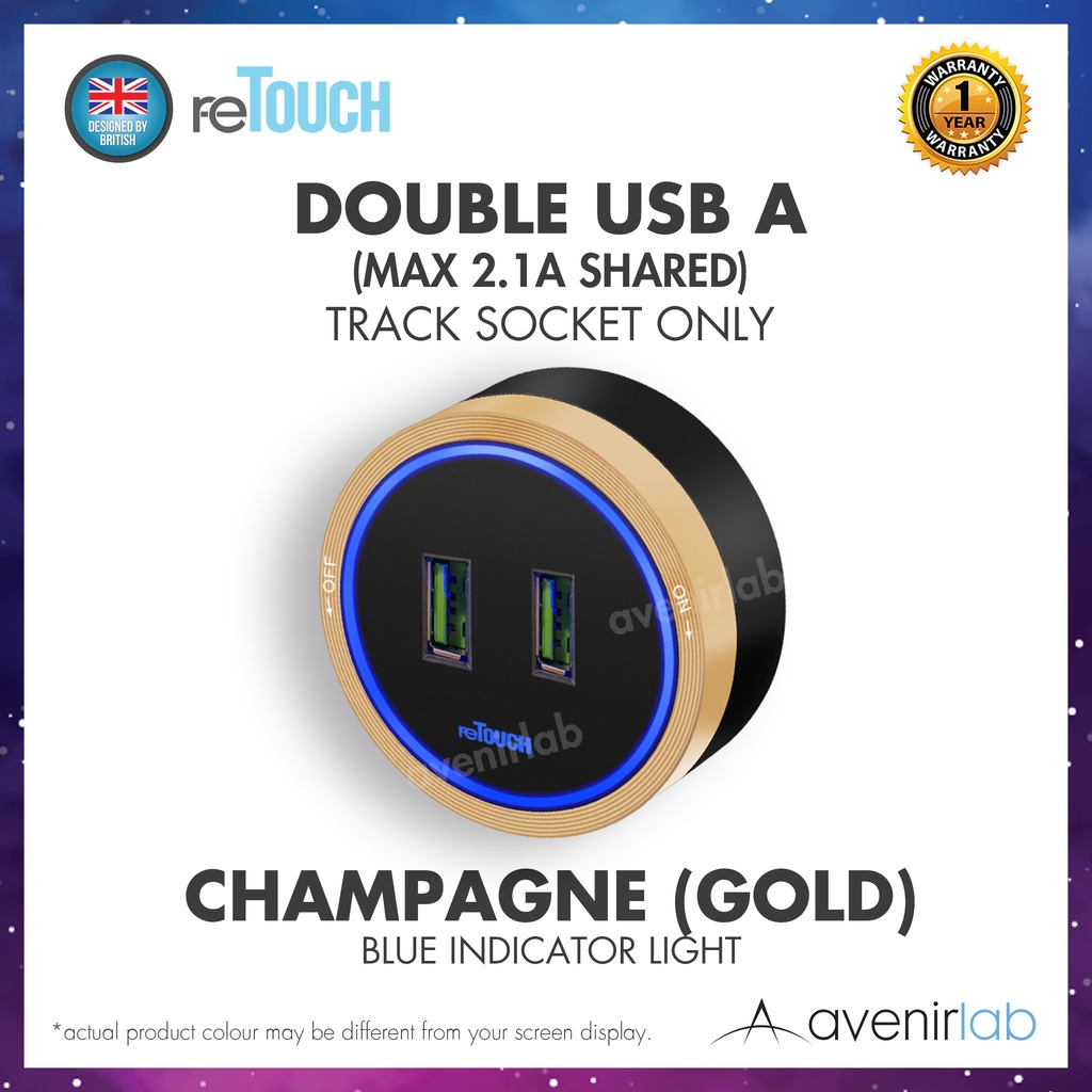 reTouch Power Track 32A Power Line Power Rail and Power Track Socket ...