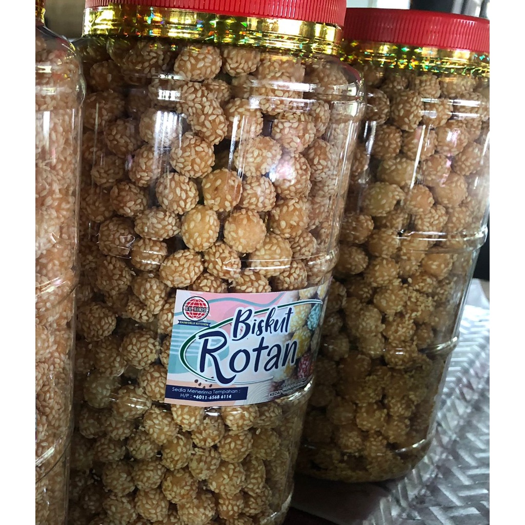 BISKUT ROTAN/BIJAN YANG RANGUNG CRUNCHY DAN SEDAP DI MAKAN BEGITU ...