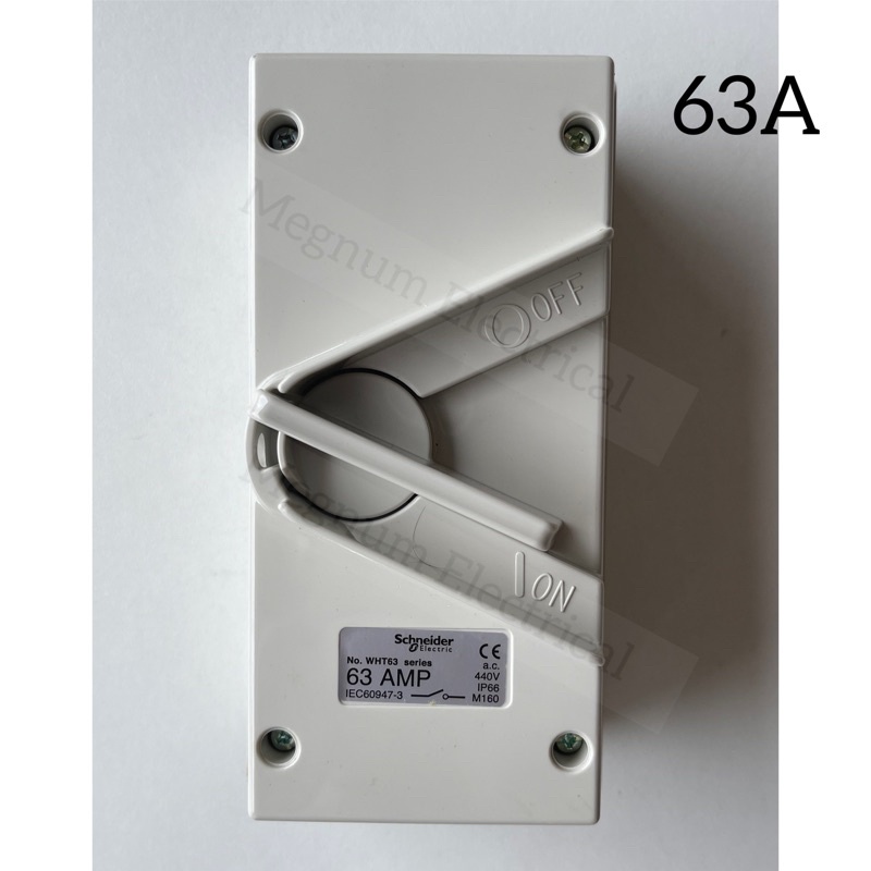 Schneider Kavacha 3Pole Weatherproof Isolator｜20A/35A/63A｜ | Shopee Malaysia