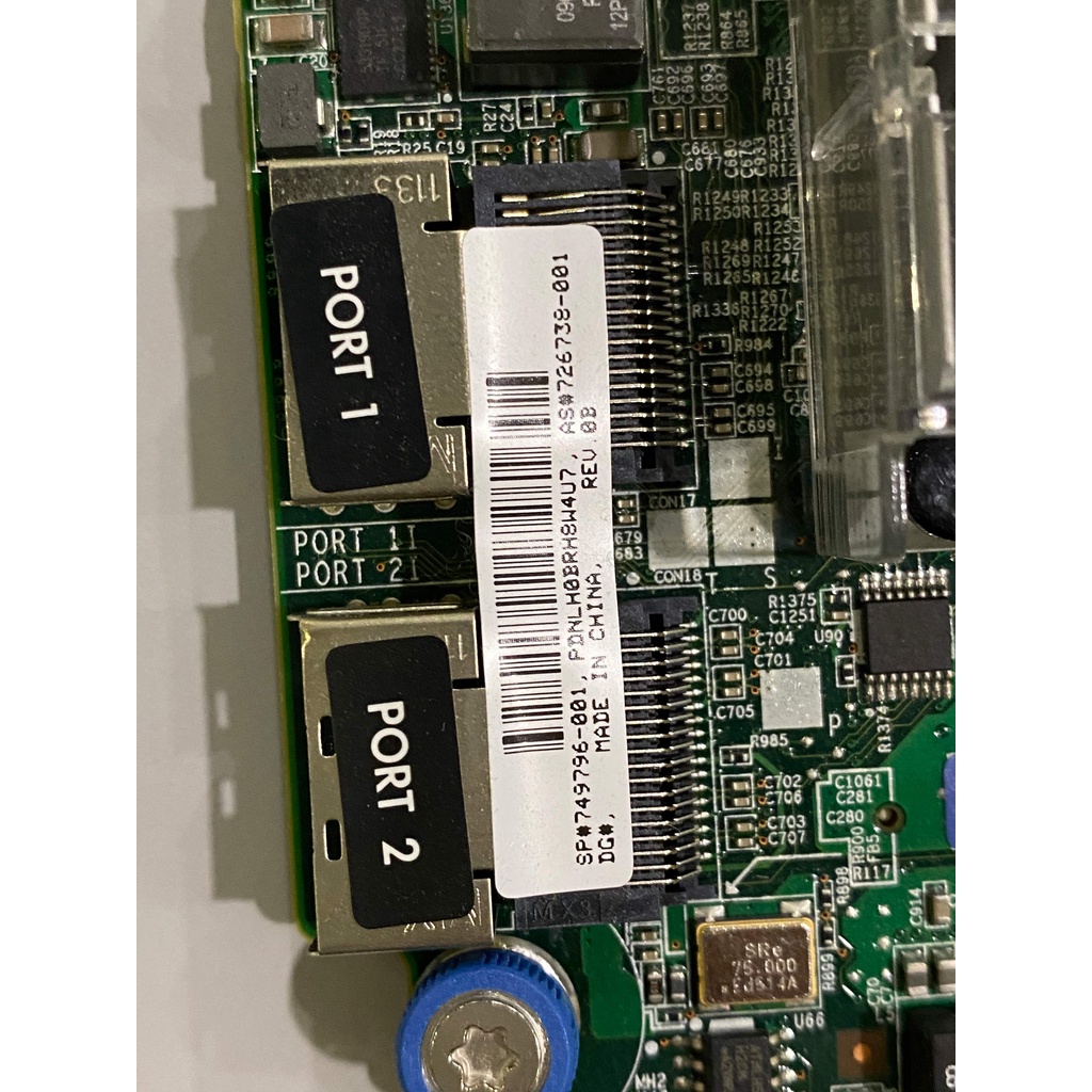 749796-001 HP SMART ARRAY P440AR/2GB FBWC 12GB 2-PORTS INT SAS ...