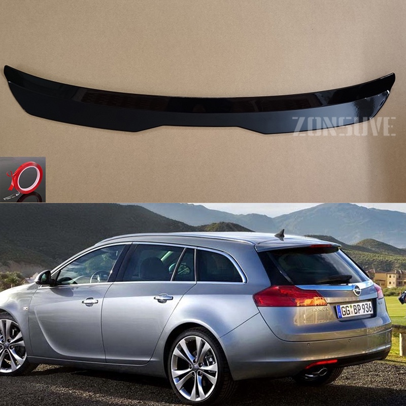 Use For Opel Insignia 2010 Year Roof Spoiler Carbon Fiber Look ...