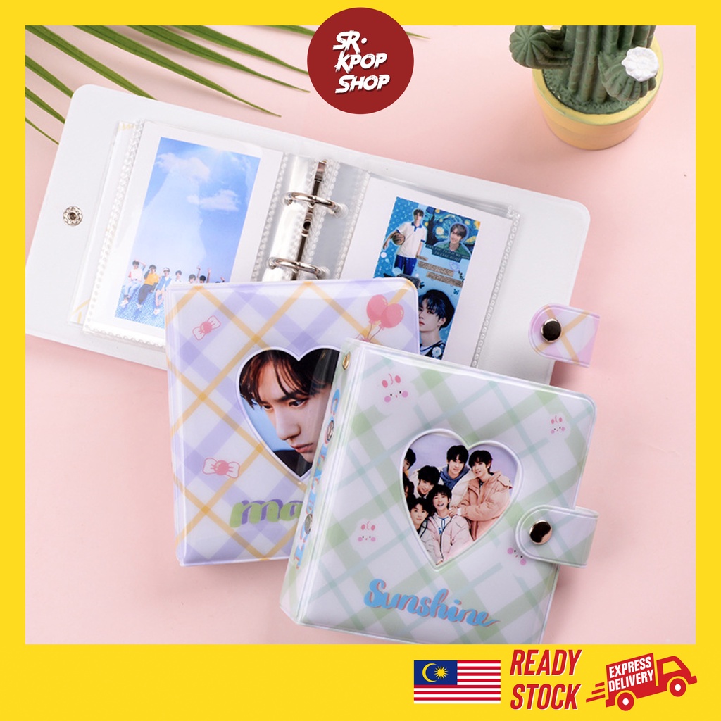 KPOP Mini PC Binder Collect Book Photocard Photo Album Lomo Card PC ...
