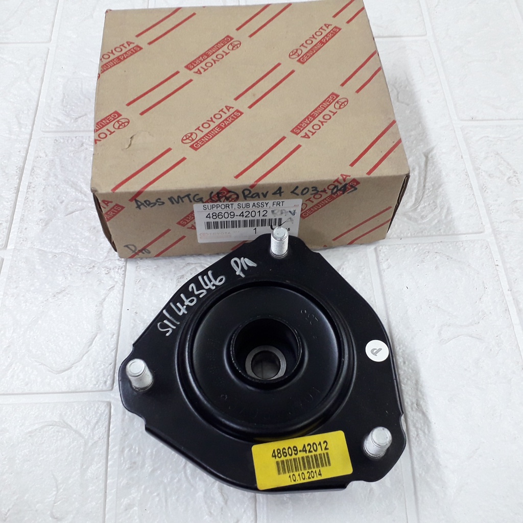 (*1PCS TOYOTA 48609-42012) FRONT (DEPAN) ABSORBER MOUNTING FOR TOYOTA ...