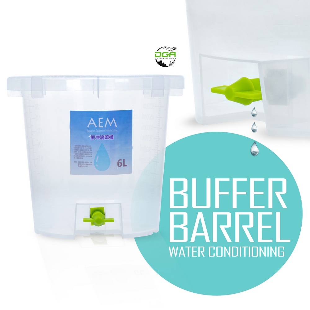 Aquarium 6L Water Conditioning Buffer Barrel (鱼缸水质滴流缓冲桶补水桶） | Shopee ...