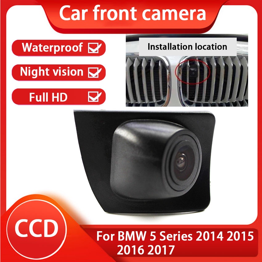 Full HD Car Front View Camera For BMW 5 Series 2014 2015 2016 2017 Firm ...