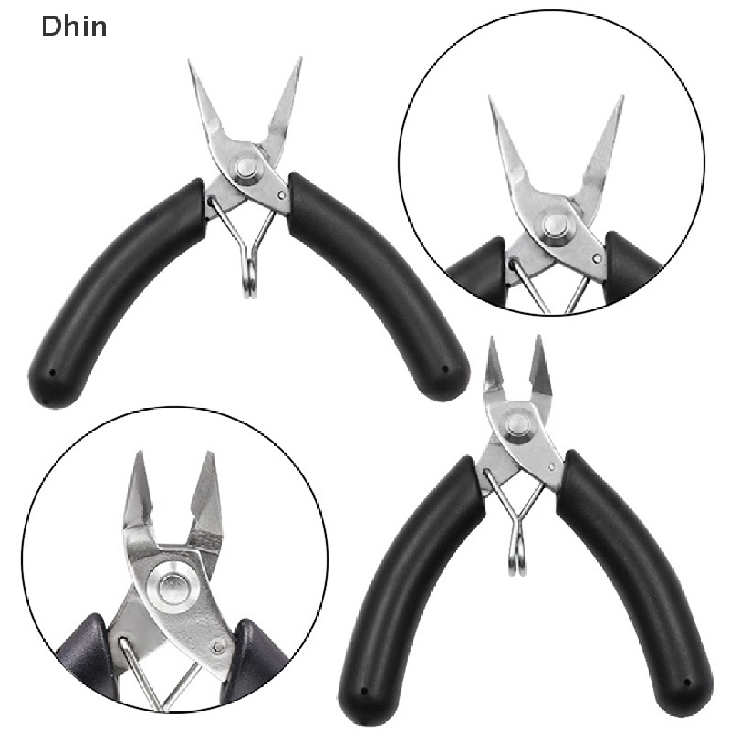[Dhin] Diagonal pliers mini bolt cutters small soft electronic cutg ...
