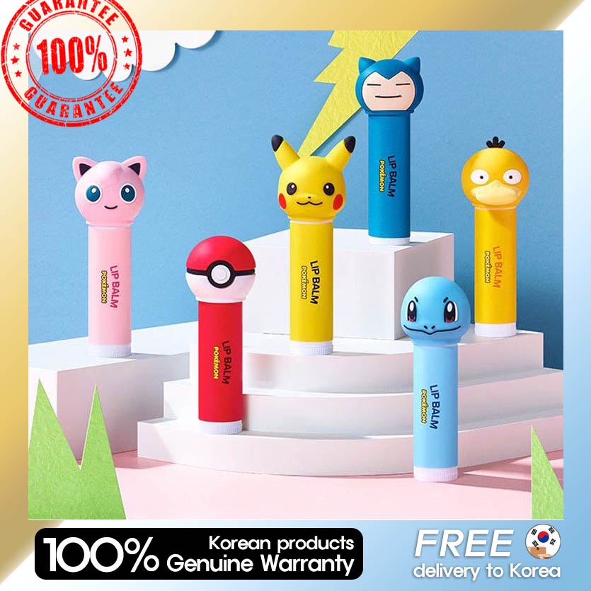 ON THE BODY VEILMENT POKEMON MOISTURE SHINE LIPBARM4.5g PIKACHU(RED ...