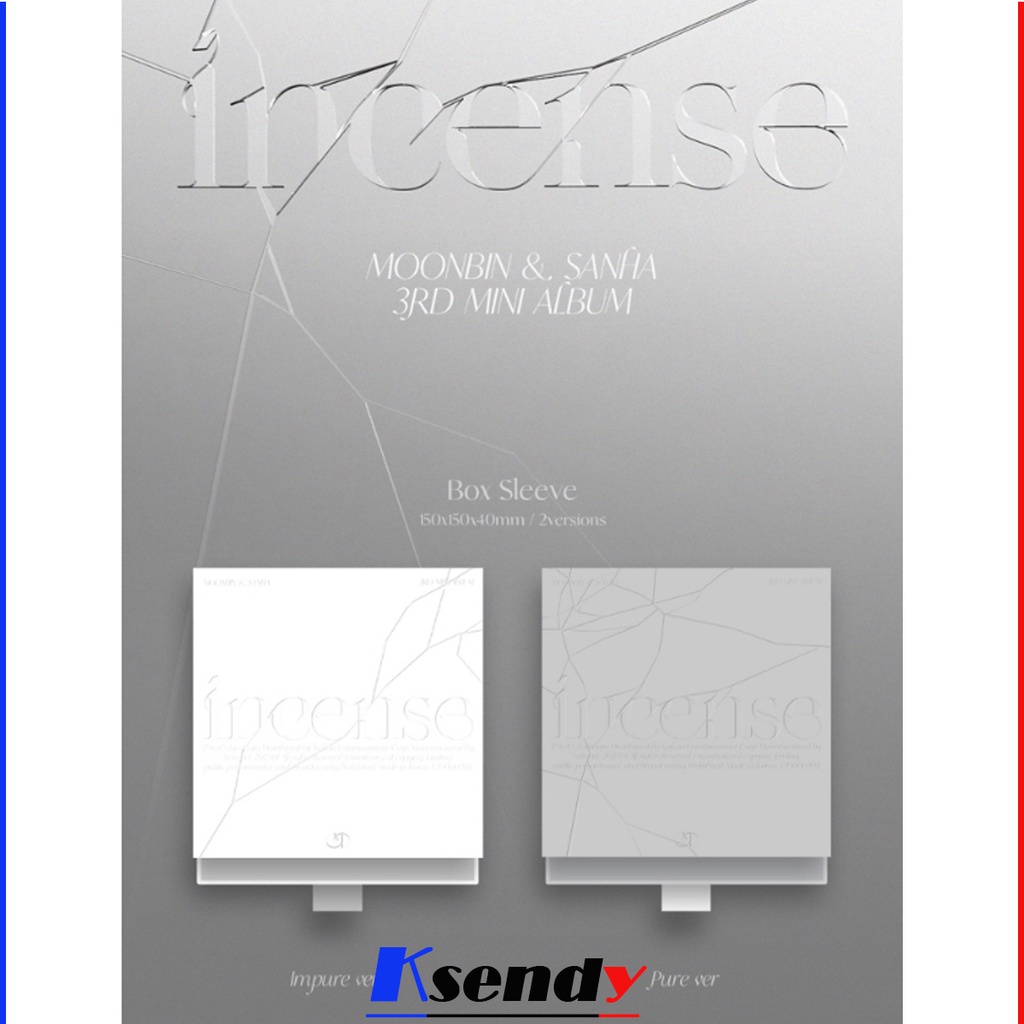 ASTRO MOONBIN & SANHA 3rd Mini Album - INCENSE Album | Shopee Malaysia