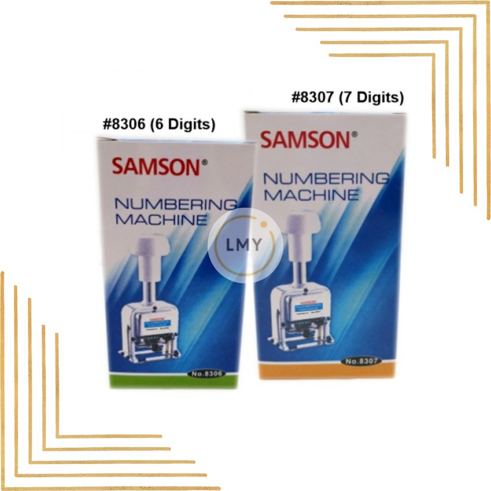 [READY STOCK] SAMSON NUMBERING MACHINE | Shopee Malaysia