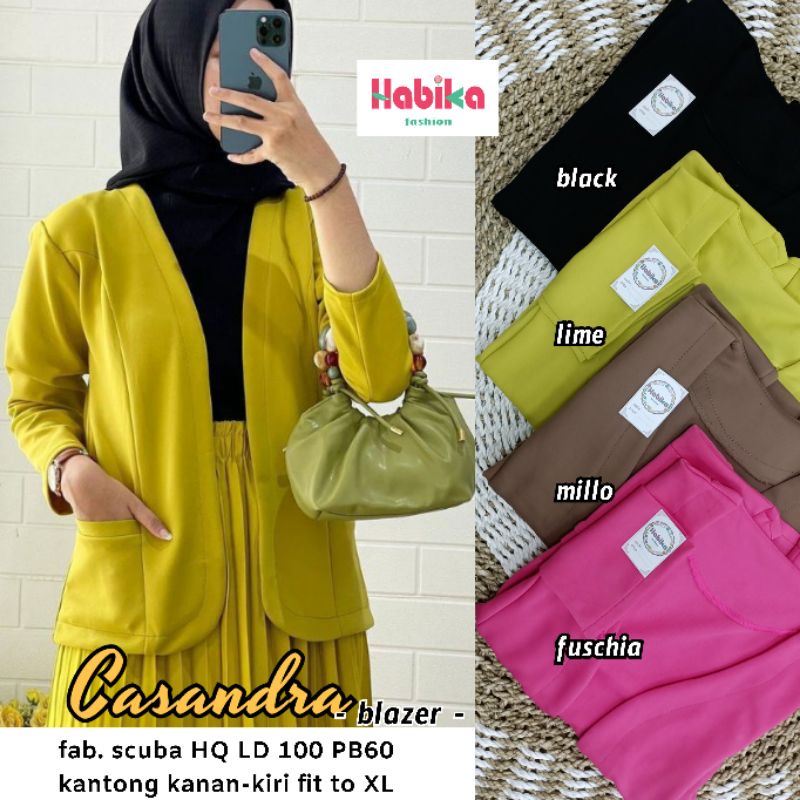Scuba Blazer by habika | Shopee Malaysia